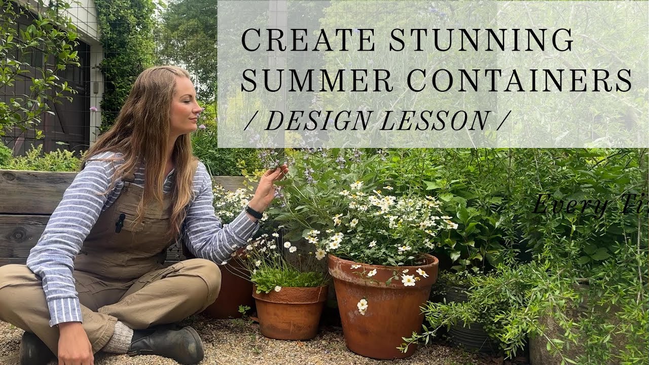 Create Stunning Summer Containers | Design Lesson - YouTube
