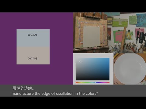 Learning Color - 10-How to "create" oscillating colored. - YouTube