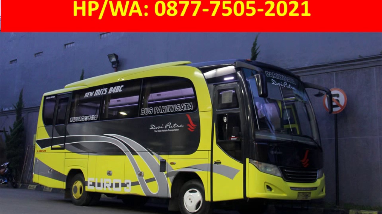 0877-7505-2021 (XL), Sewa Bus Pariwisata Serang - YouTube