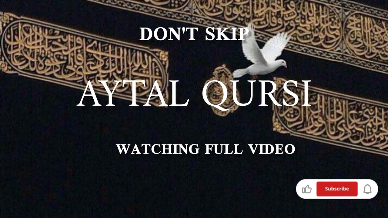 Full aytal qursi...💗🌷 recited by omar hashim🕊 #video #islamic # ...