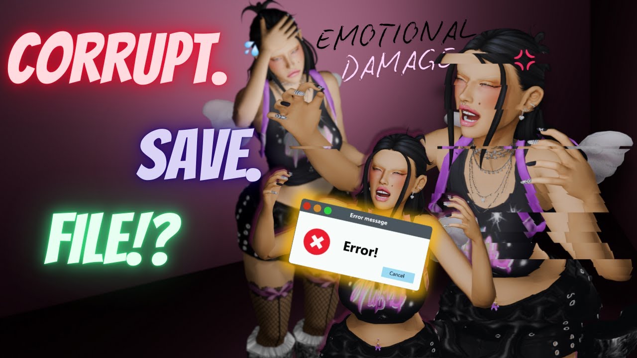 How I Manage My Corrupt Save File | The Sims 4 Tutorials 👩🏾‍🏫 - YouTube