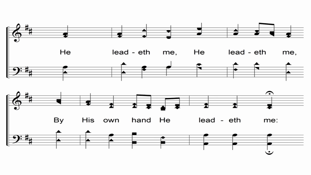 He Leadeth Me - A Cappella Hymn - YouTube