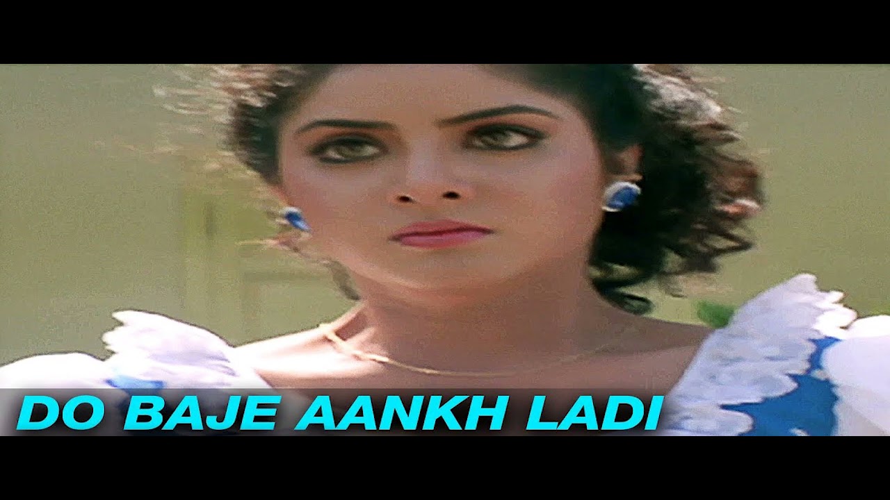 Do Baje Aankh Lagi | Dil Ka Kya Kasoor | Divya Bharti & Prithvi | Udit ...
