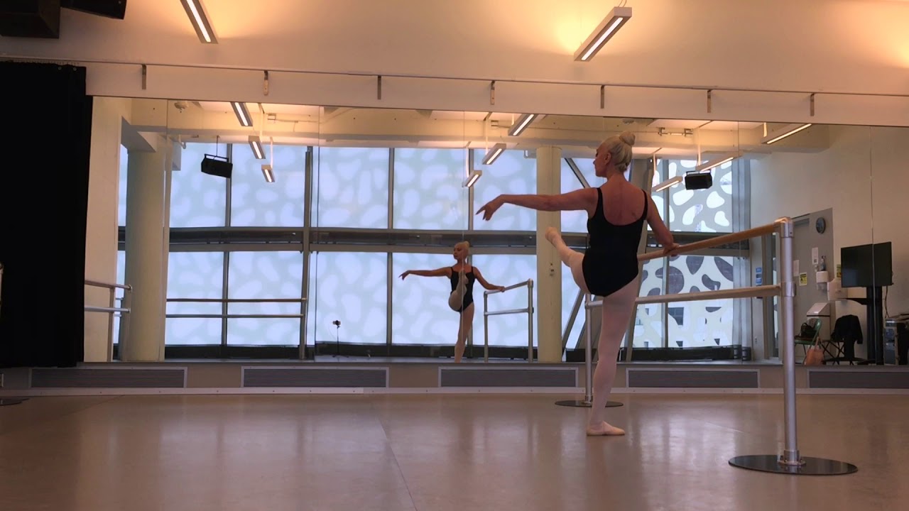 Royal Academy of Dance (RAD): Advanced 1 Barre Adage - YouTube