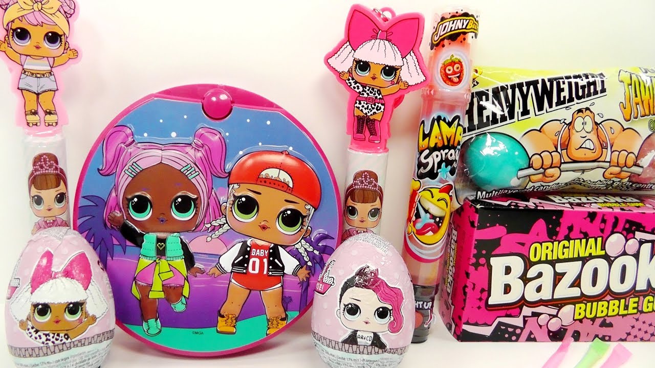 CHUCHES Y DULCES L.O.L. SURPRISE, BAZOOKA MEXICANO, ETC. Probando ...