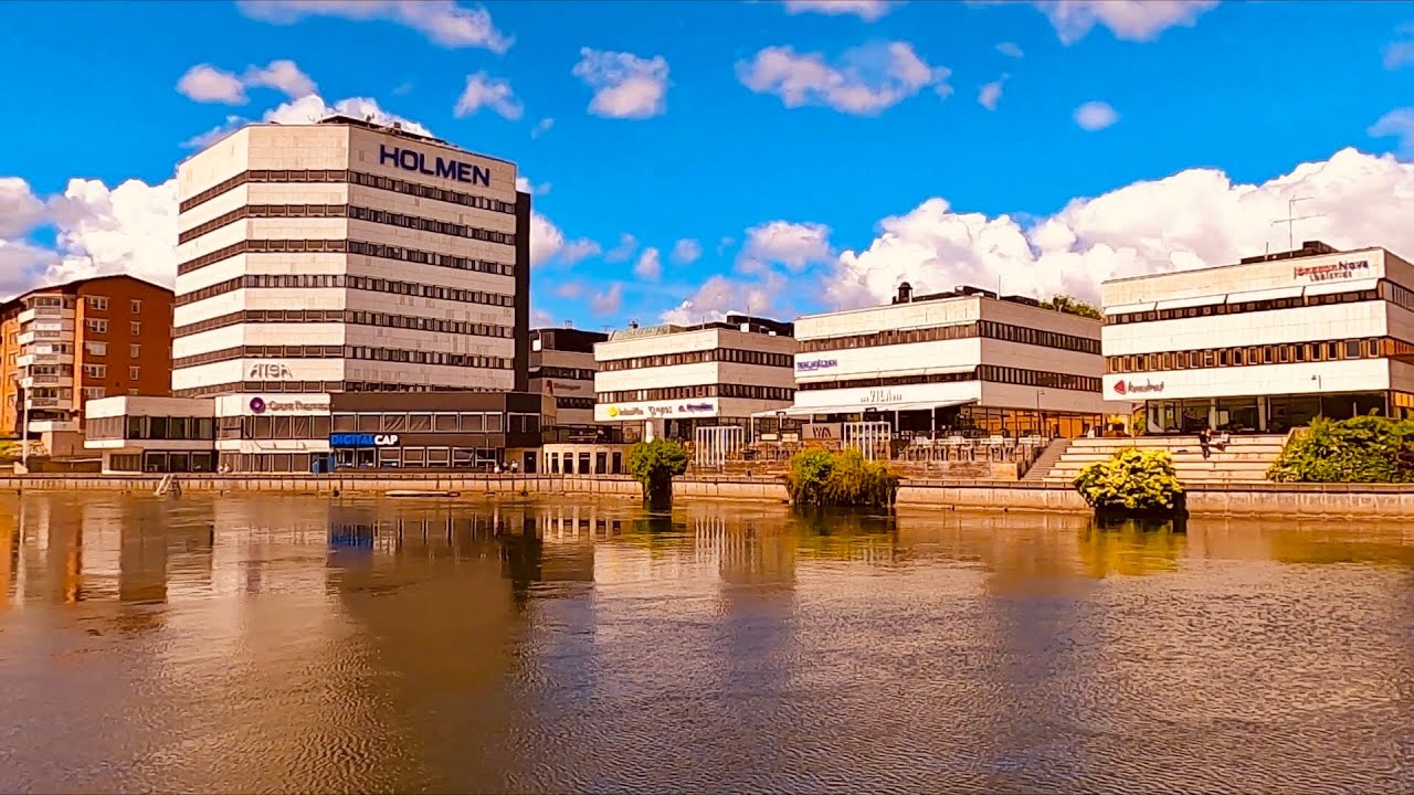 [ 4K HD ] Walking in Norrkping. Norrkoping Sweden 2022 #norrköping # ...