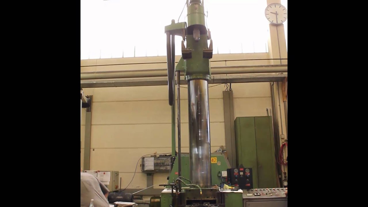Vertikal-Honmaschine Emil Pleiger V 300/4000 - YouTube
