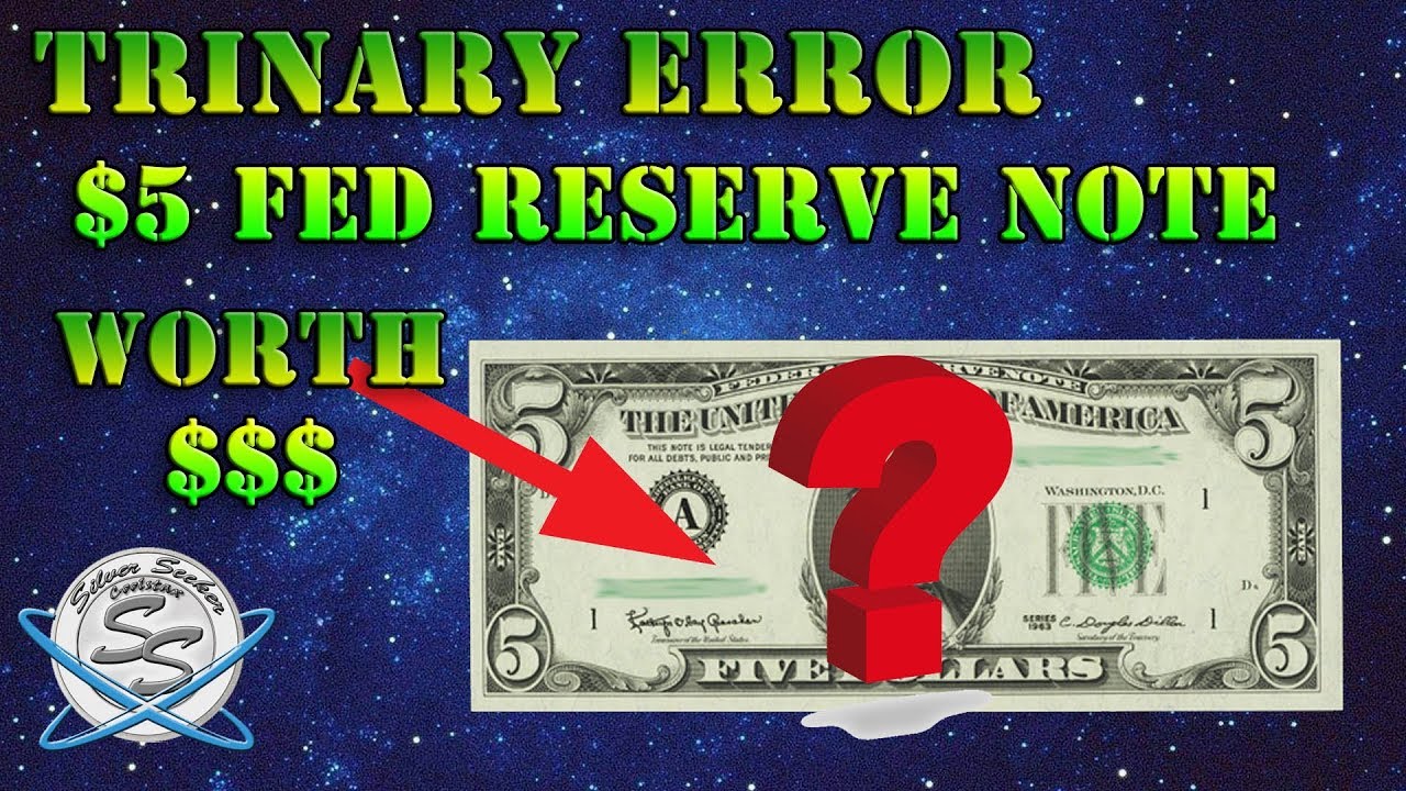 Rare Error Trinary Note - Worth $$$? - YouTube