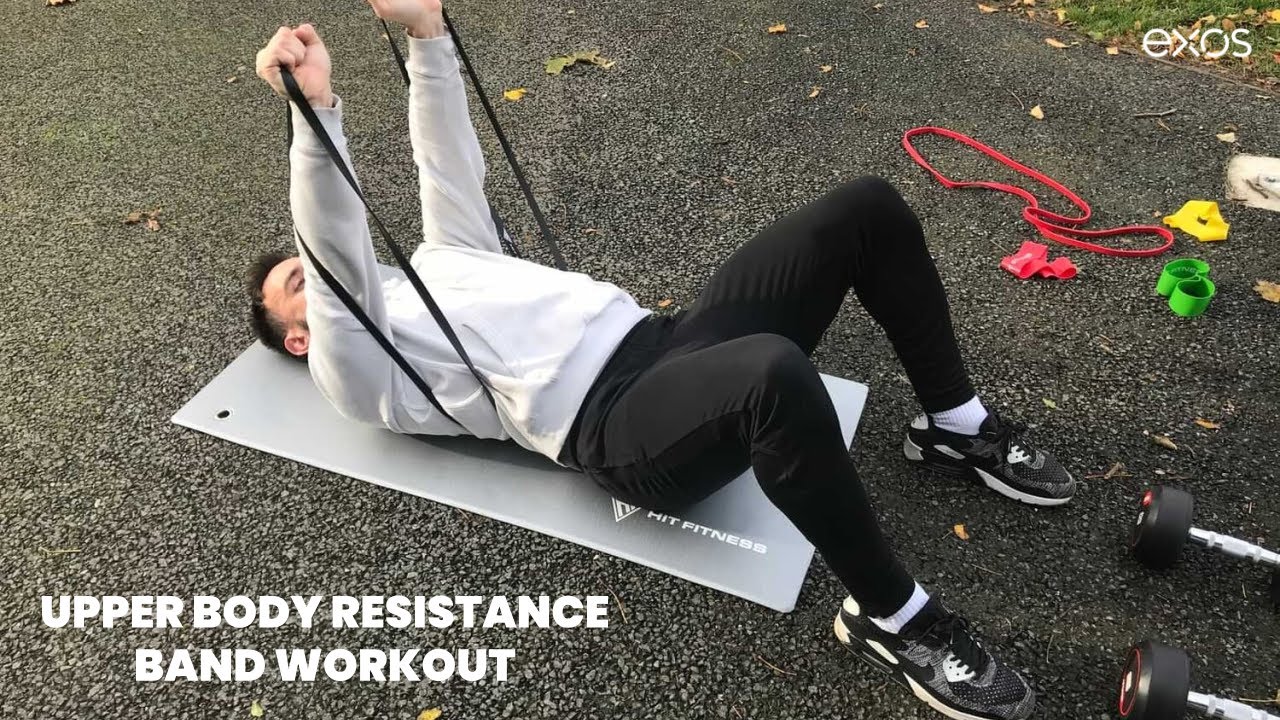 Upper Body Resistance Band Workout - YouTube