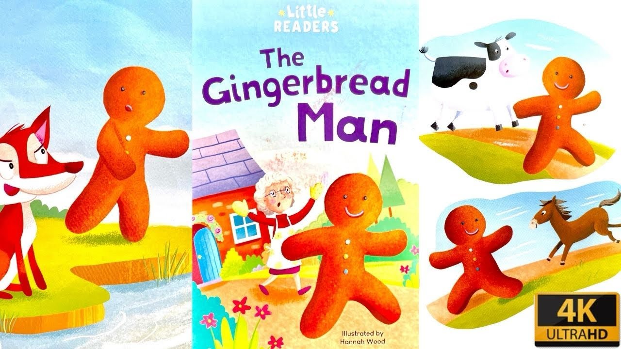 Bedtime Story - The Gingerbread Man - 4K - YouTube