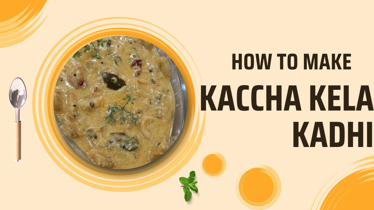 Kaccha kela kadhi #fastingrecipes #sawanspecial #fastingfood #sawan ...