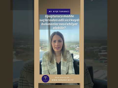 Uyuşturucu madde suçlarından adli sicil kaydı bulunanlar nasıl ehliyet - sürücü belgesi alabilir?