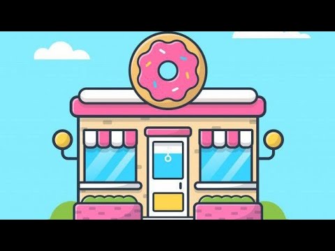 The Donut Shop || kids stop motion video || stop motion cooking || stop ...