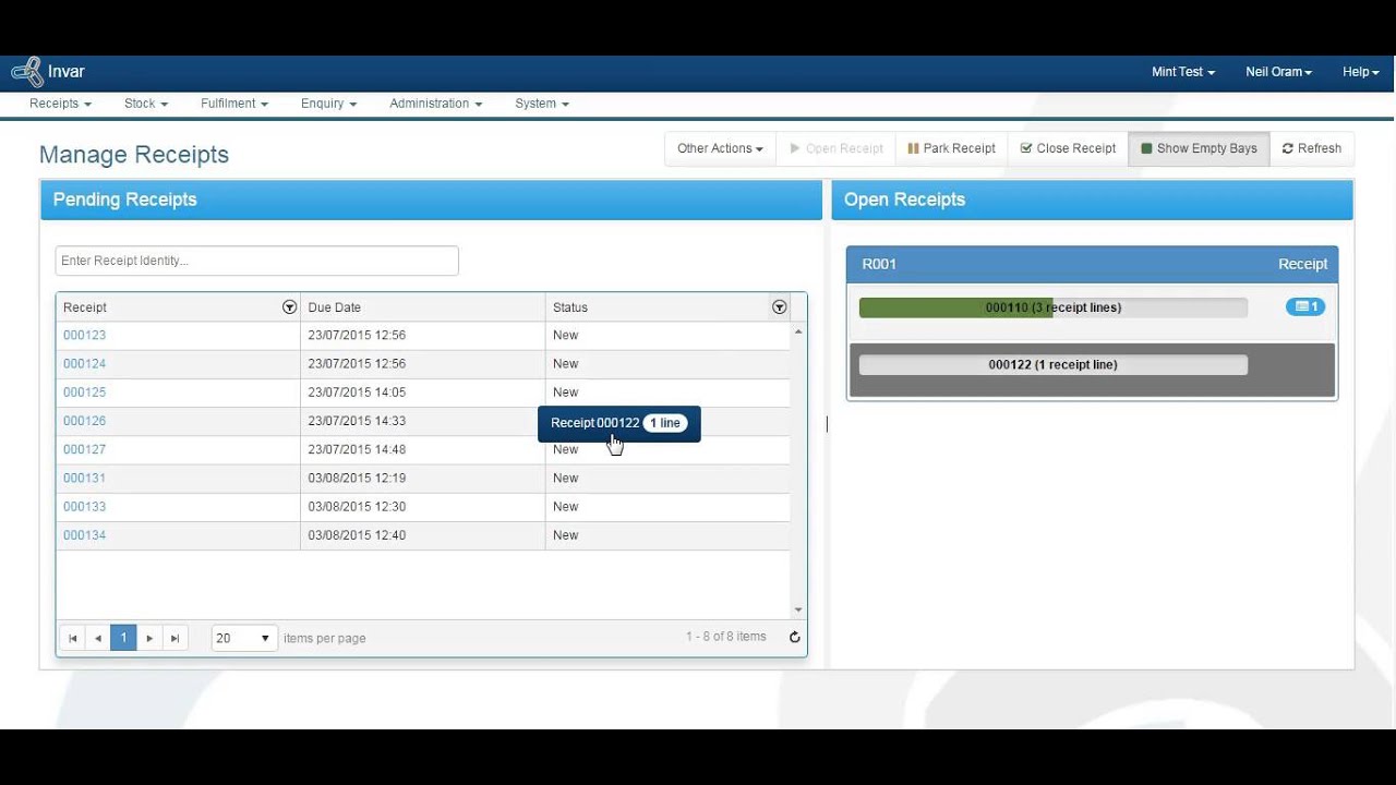 9 Manage Receipts Introduction - YouTube