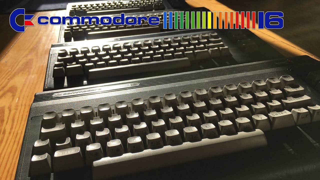 Commodore 16 Repairathon - YouTube