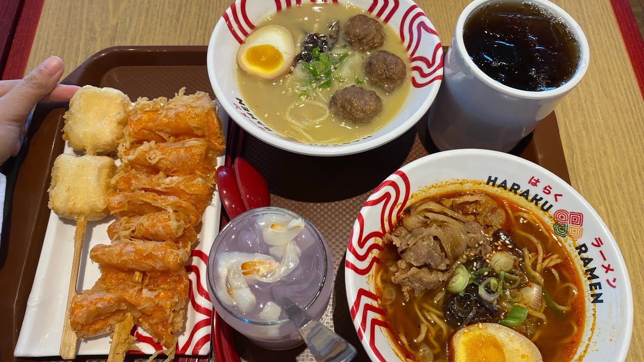 Cobain HARAKU RAMEN Resto Ramen TERBARU di Megamall Manado - YouTube