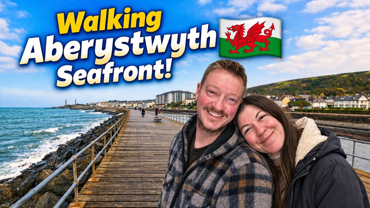 Aberystwyth Sea Front Christmas Day Walk 2024 - YouTube