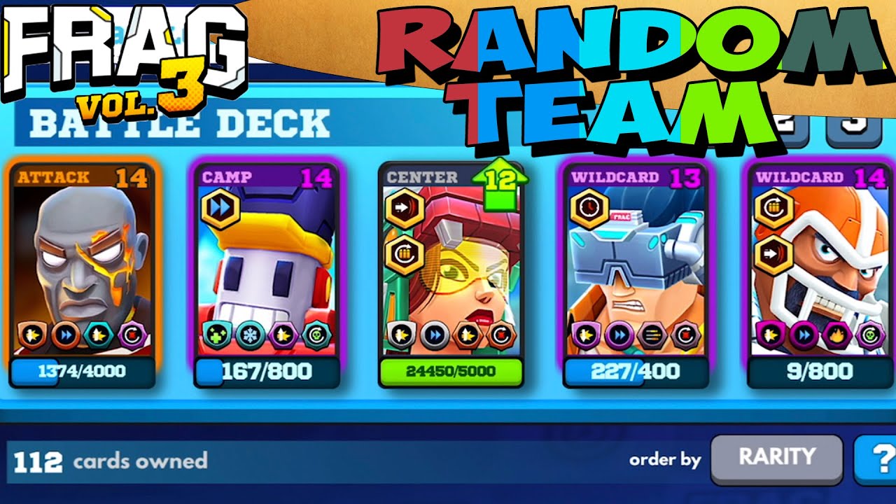 FRAG Pro Shooter Vol.3 - RANDOM TEAM😍Gameplay🔥(iOS,Android) - YouTube