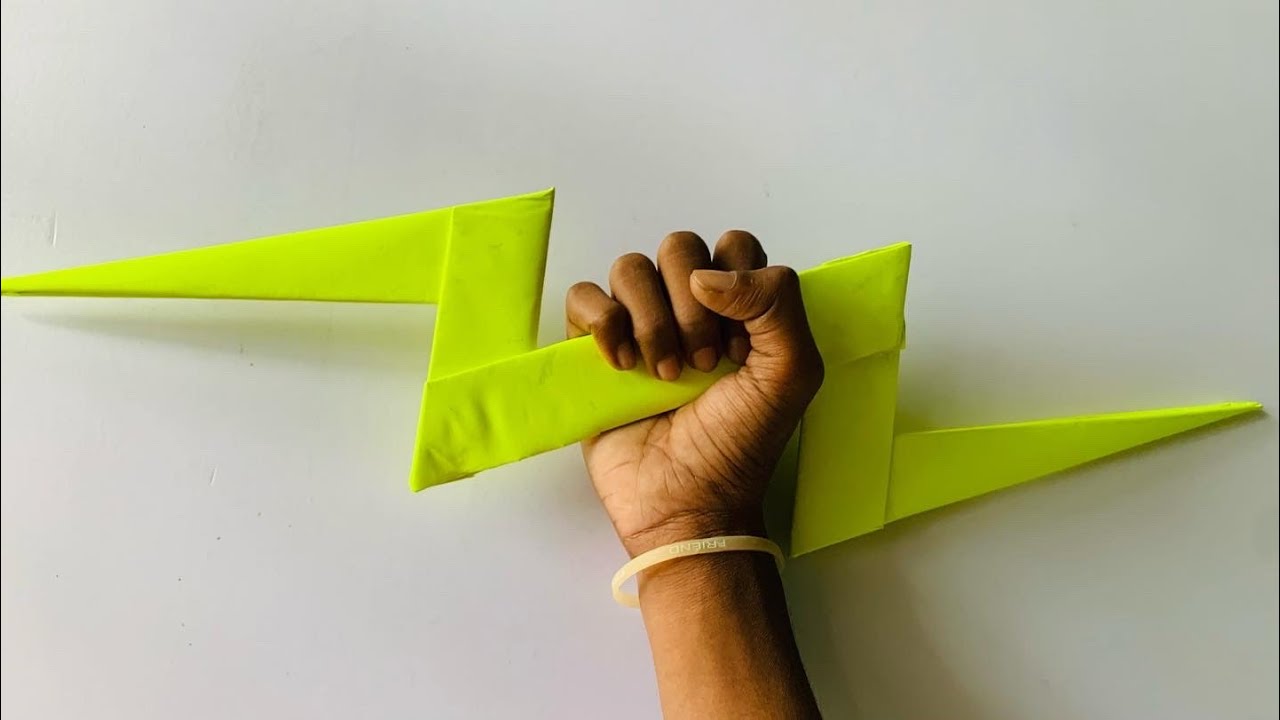 How to Make a Zeus ⚡️thunder bolt| Thor love and thunder | God of ...