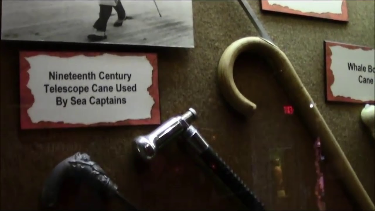 Awesome Antique Cane Display - YouTube