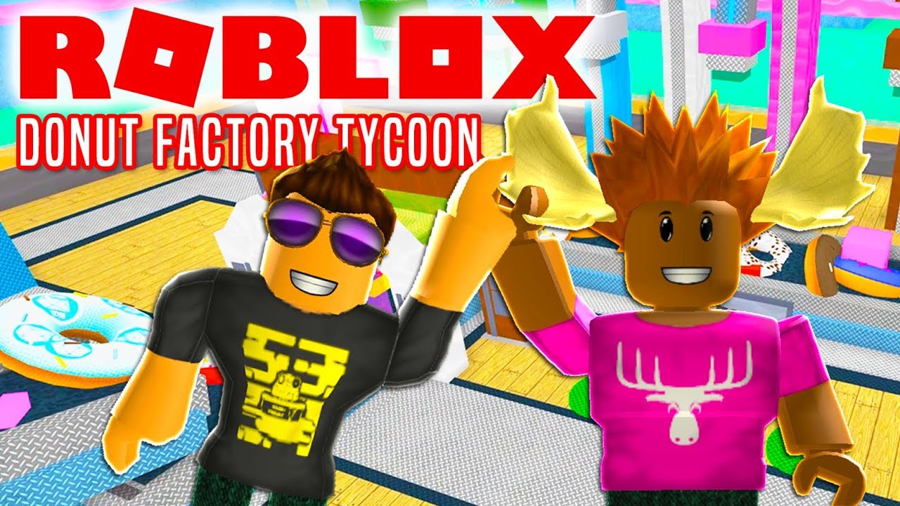 DONUTS MED DEN MANDIGE ELG! - Roblox Donut Factory Tycoon Dansk - YouTube