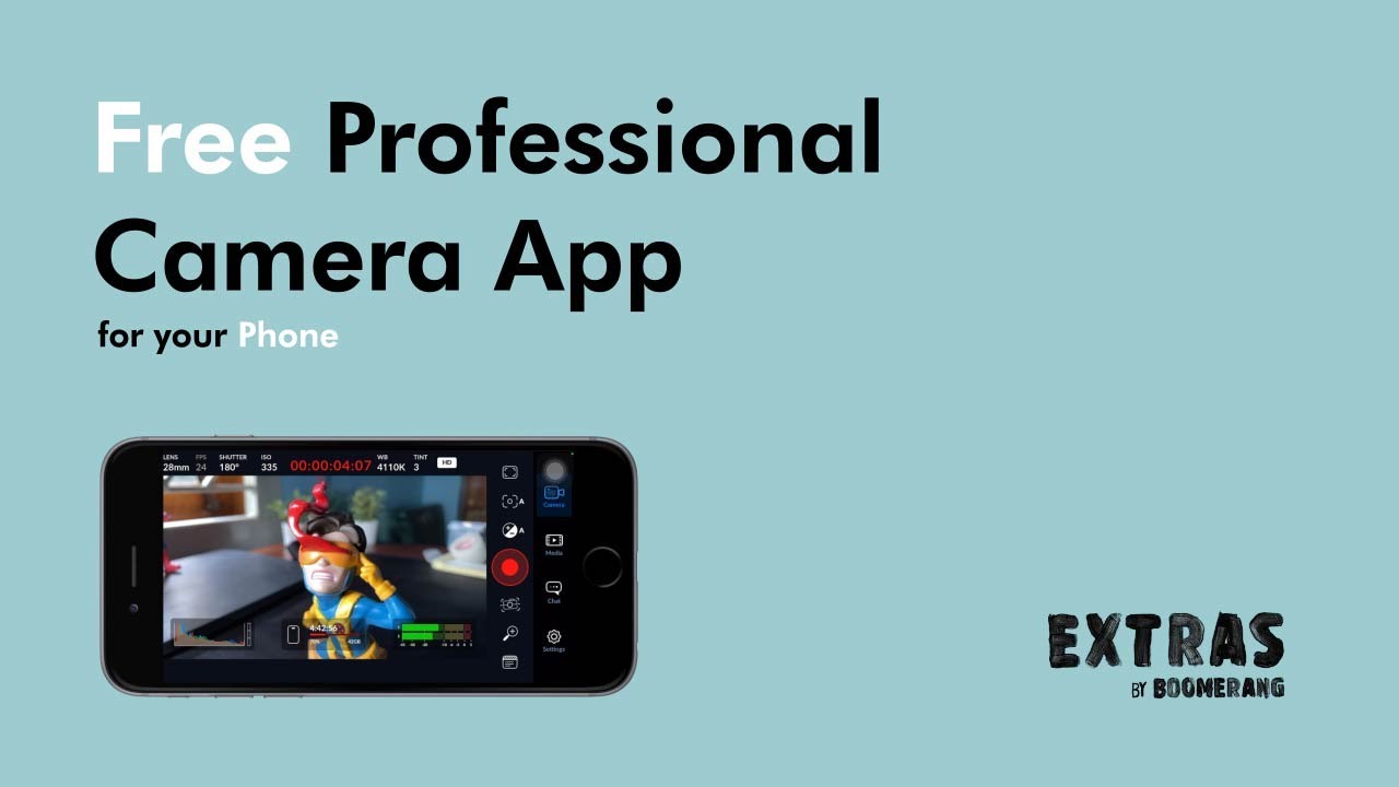 FREE Pro Camera App for your Phone (Blackmagic Camera) - YouTube