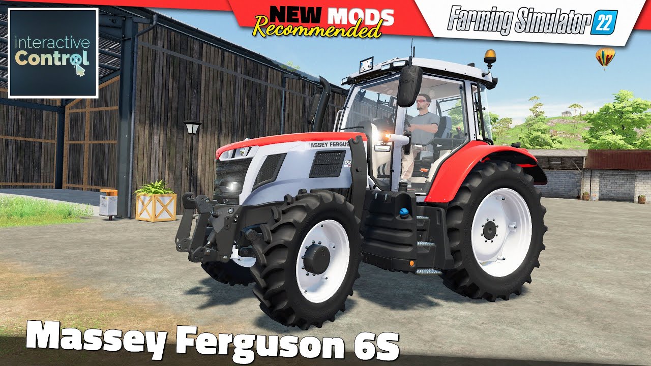 FS22 | Massey Ferguson 6S [Interactive Control] - Farming Simulator 22 ...