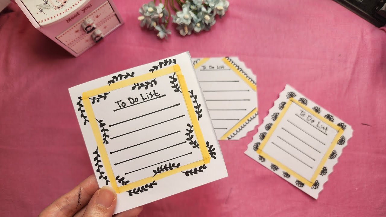 sticky notes ideas/cute and simple sticky notes for school and college ...