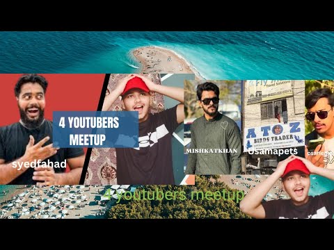 meetup with biggest 4 YouTubers - YouTube