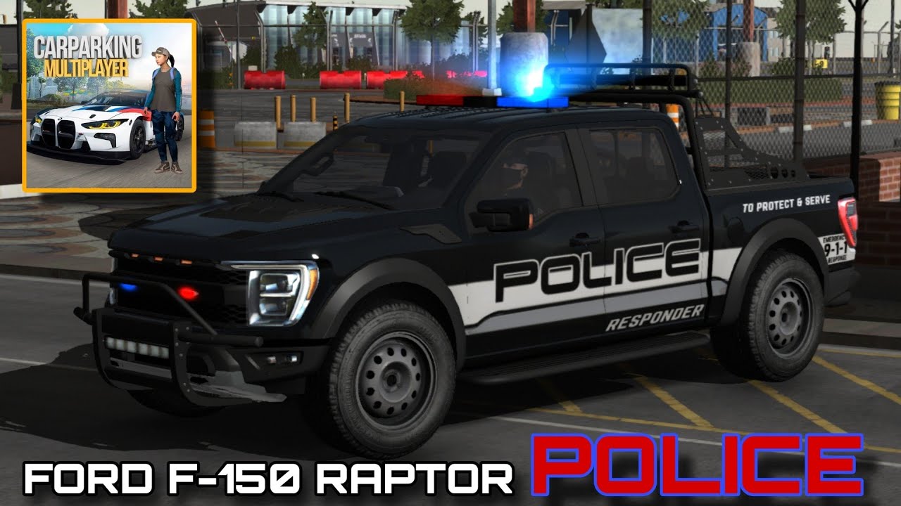 POLICE Ford F-150 Raptor Tutorial in Car Parking Multiplayer New Update ...