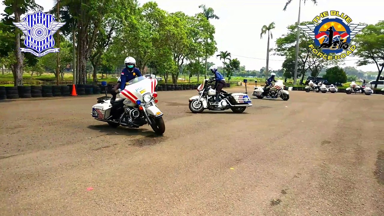 The Blue Force Road - Pusdiklantas Serpong Practice - YouTube
