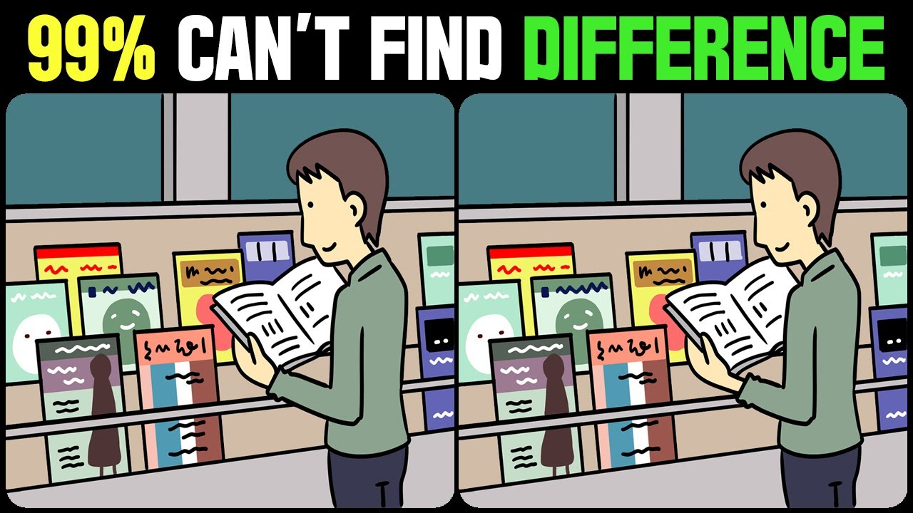 Spot The Difference : Only Genius Find Differences [ Find The ...