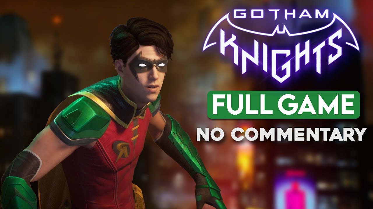 Gotham Knights (Robin) - Full Game (No Commentary) Longplay Gameplay ...