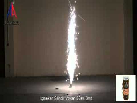 30sn 3mt Silindir Volkan