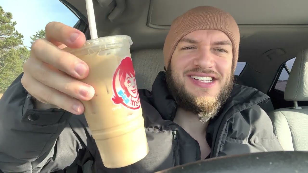 Wendys Vanilla Frosty Ccino Review Wendys Breakfast Youtube