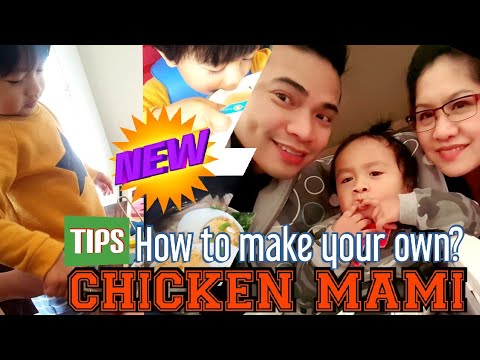 TIPS - HOW TO COOK YOUR OWN CHICKEN MAMI - LUTONG BAHAY NI HAPPY MOMMY ...