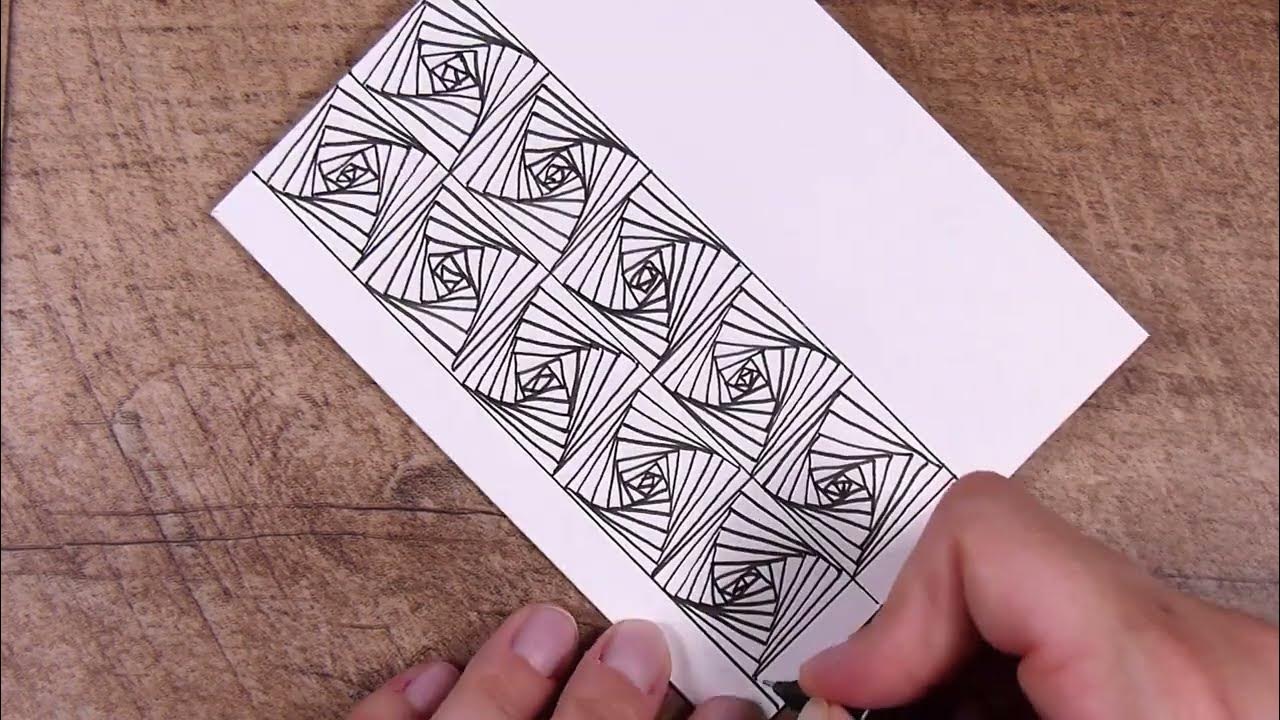EASY Optical Illusions In Card Making! - YouTube