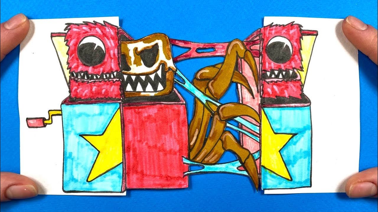 How To Draw BOXY BOO Project Playtime Transformations to Cho Cho ...