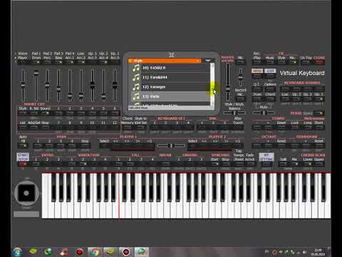 korg pa4x pc iran fars set