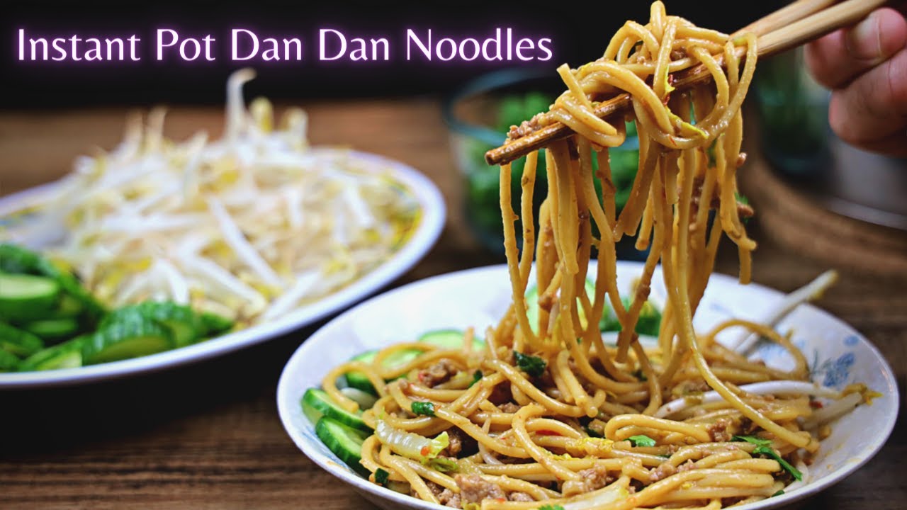 Instant Pot Dan Dan Noodles | Dan Dan Mian 担担面 | Better than Takeout ...