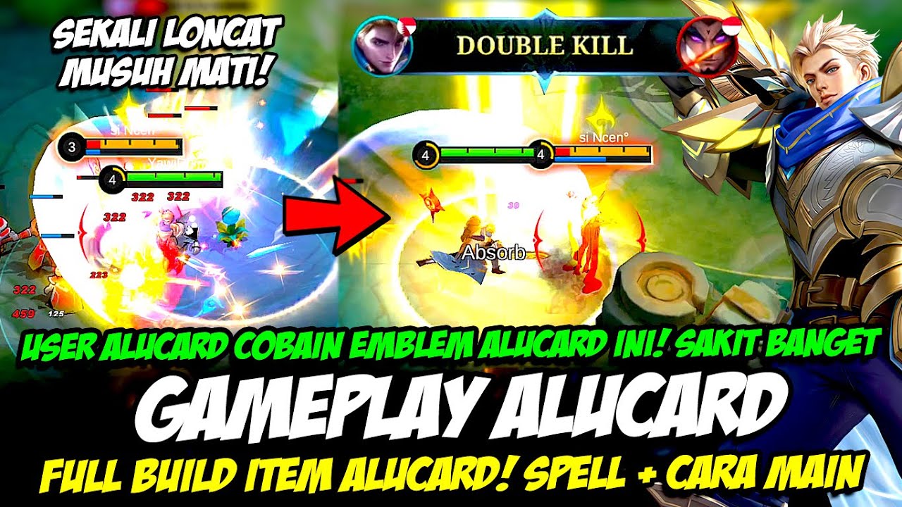 CARA MAIN ALUCARD SAKIT BANGET EMBLEM & BUILD ALUCARD TERSAKIT 2023 ...