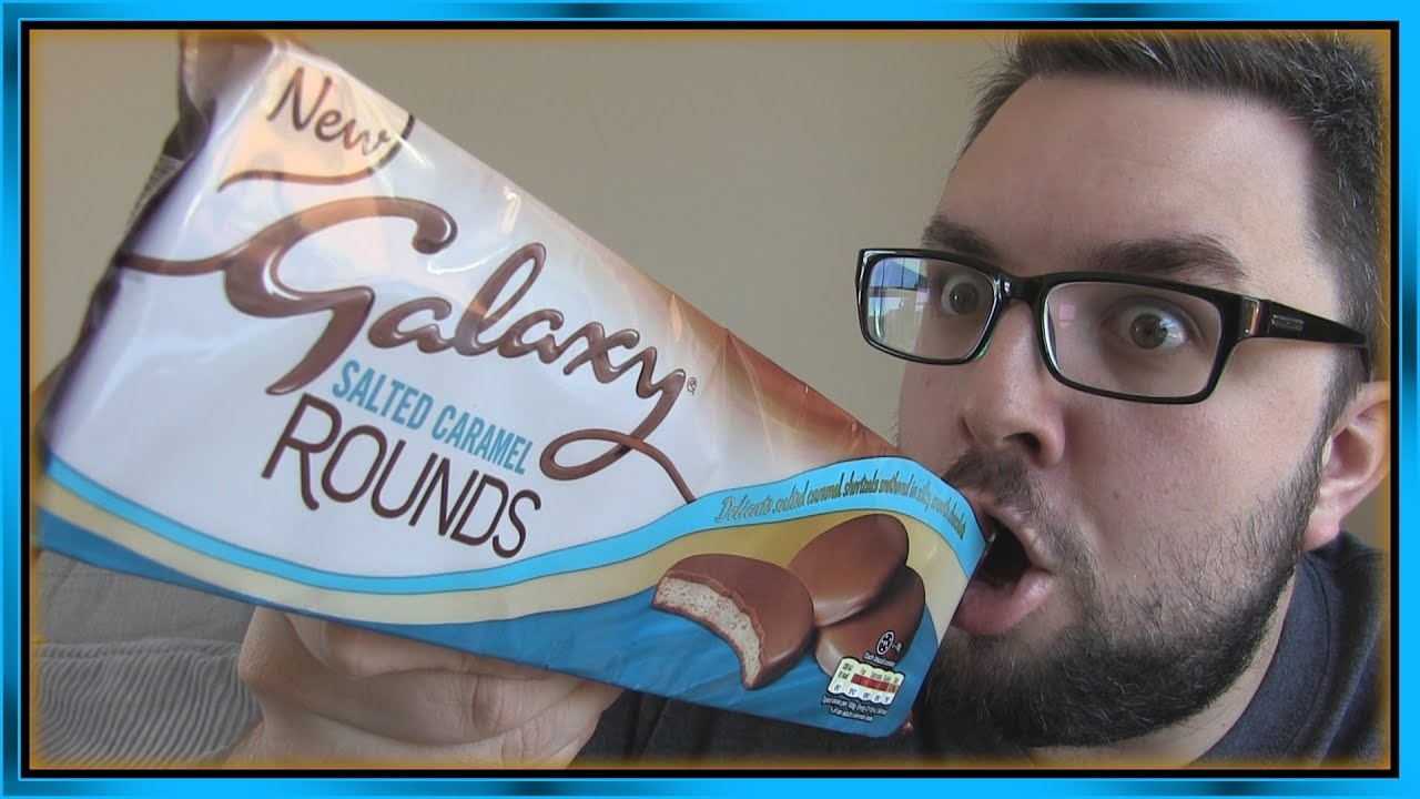 Galaxy Salted Caramel Rounds Review - YouTube