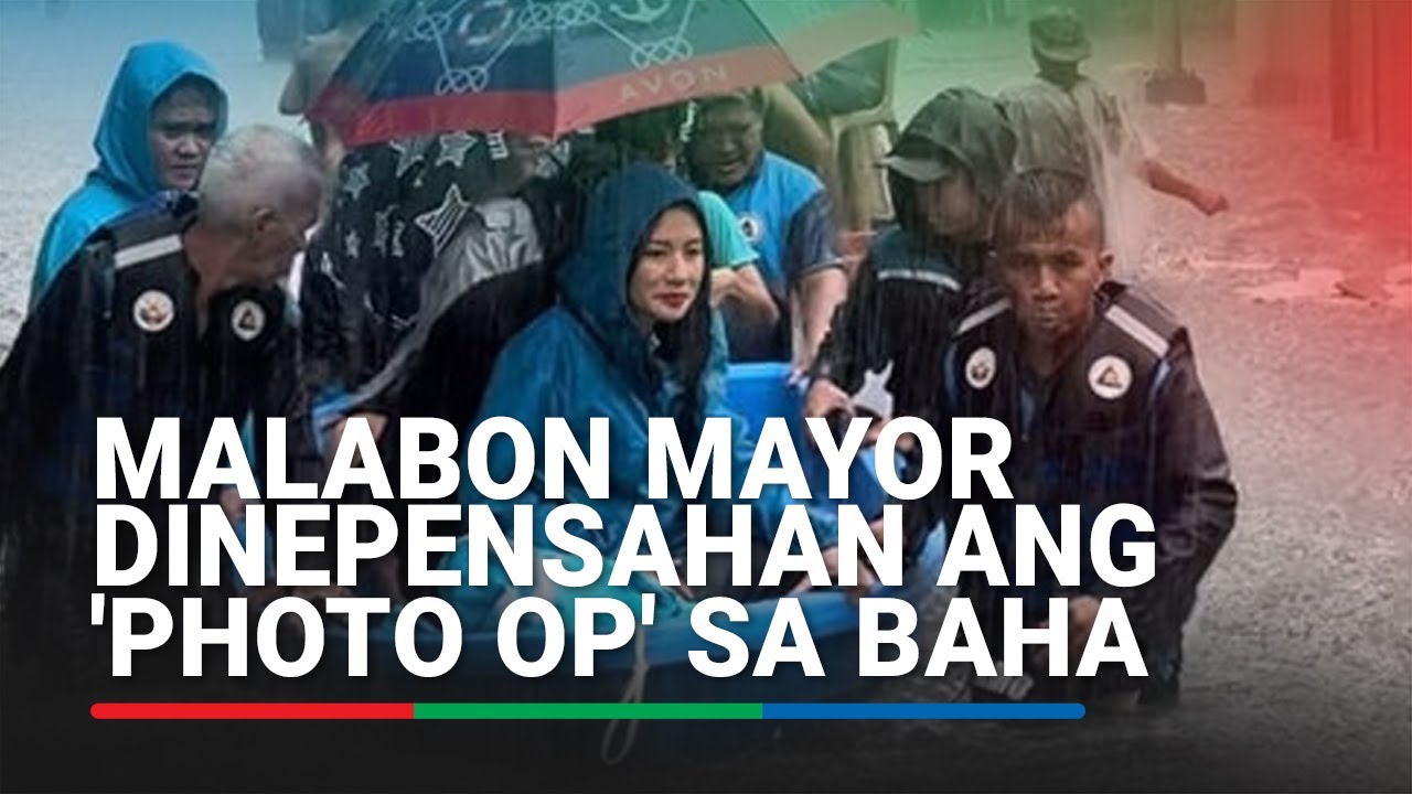 'Trabaho lang': Malabon Mayor Sandoval dinepensahan ang 'photo op' sa ...