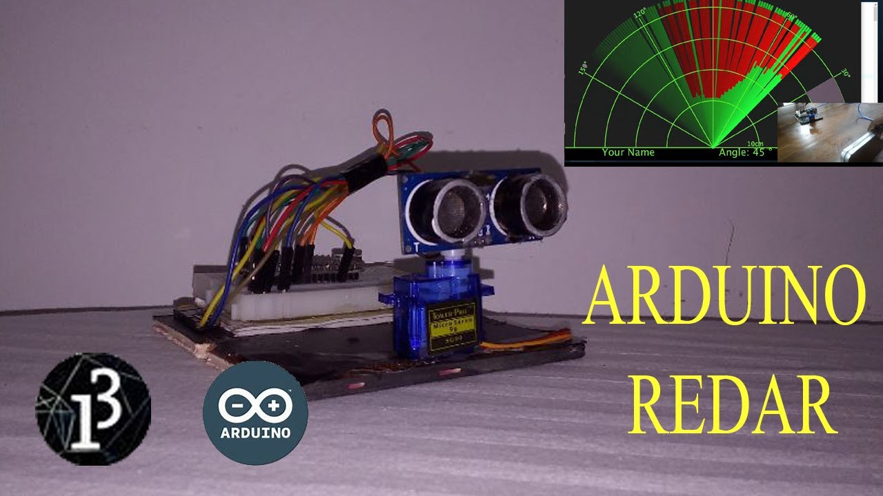How to make arduino redar - YouTube