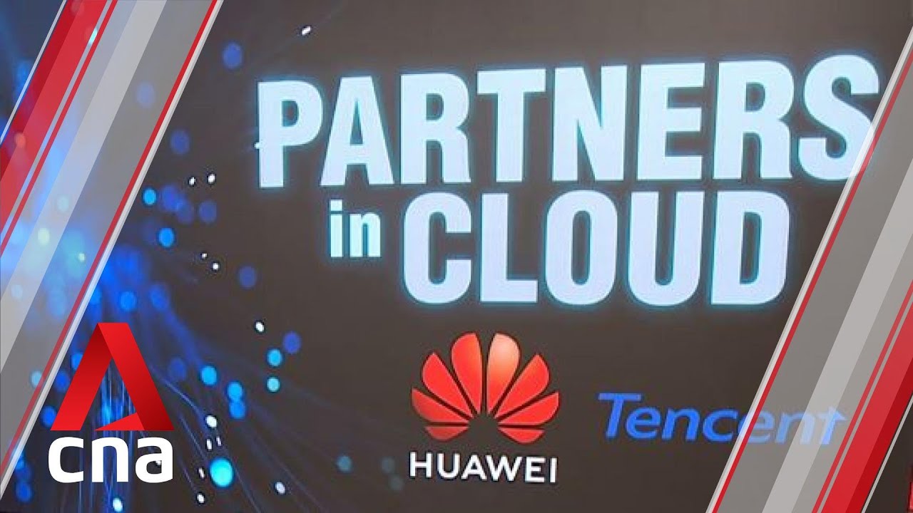Tencent, Huawei strike deal to set up innovation lab - YouTube