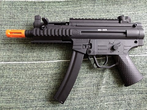 Review Submetralhadora GSG 522 PK (MP5) Airsoft Elétrica - YouTube