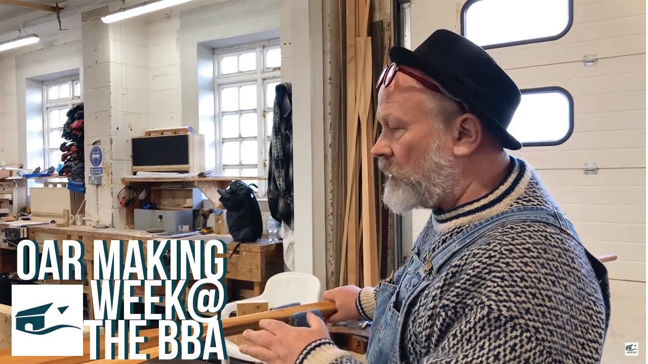 Oar and Spar Making Week @ The Boat Building Academy - YouTube