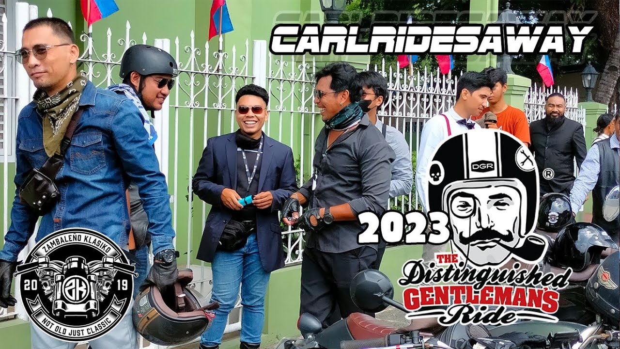 [EP #8] Distinguished Gentleman's Ride 2023 | Zambaleño Klasiko and ...