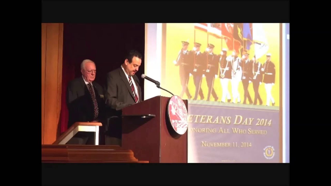 Cantor Philip Goldstein honoring our Veterans - Veterans Day, 2014 ...
