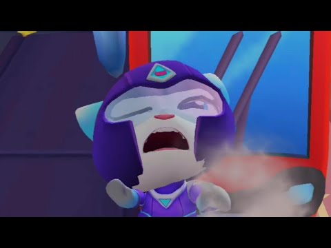 Talking Tom Hero Dash - Funny Fails moment of super Angela part 27 ...